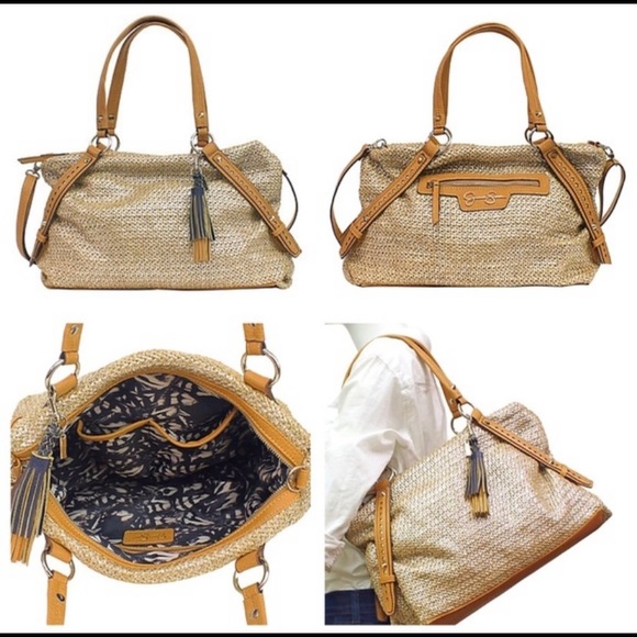Jessica Simpson | Bags | Nwt Jessica Simpson Christina Satchel Js593 ...